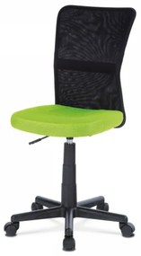Kancelářská židle zeleno černá KA-2325 GRN