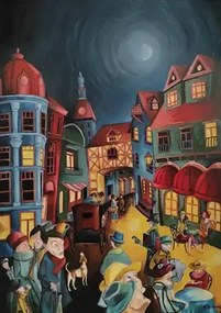 ART PUZZLE 5226 Puzzle Večerní shon / 1000 dílků / od 15 let
