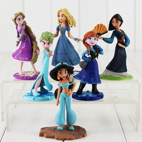 Figurky Disney Princezny z pohádek 6 ks