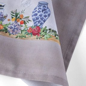 Běhoun s potiskem ROZKVETLÁ ZAHRADA 45 x 140 cm