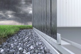 Biohort Zahradní domek BIOHORT HighLine DUO H5 275 x 315 (šedý křemen metalíza)