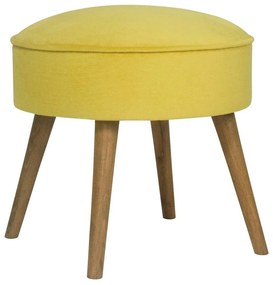 Atelier del Sofa Taburet Boyce - Mustard, Hořčicová