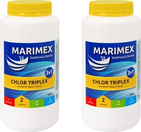 Marimex | Marimex Chlor Triplex 1,6 kg - 2 ks | 19900063