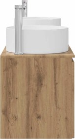Sada koupelnových skříněk 3 ks Dub artisan 3405736