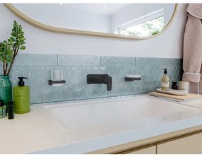 Hansgrohe Talis E, páková umyvadlová baterie pod omítku, s výtokem 22,5 cm, černá matná, 71734670