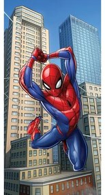 Carbotex Dětská osuška Spider-Man Operace Silver, 70 x 140 cm
