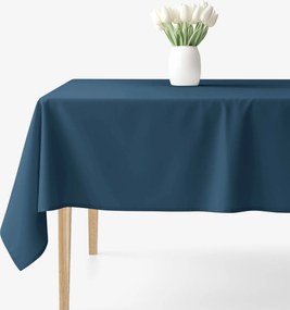 Goldea hranatý ubrus 100% bavlněné plátno - námořnický modrý 100 x 100 cm