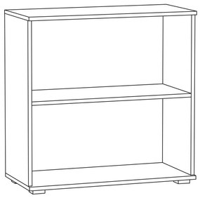 Casarredo Komoda 2D GRAYSON dub endgrain/milk rikamo soft