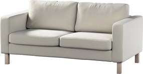 Potah na pohovku IKEA Karlstad 2-místná, nerozkládací, krátký barva šedá látka sametová