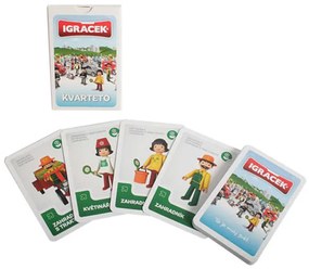 EFKO IGRÁČEK Kvarteto dětská karetní hra ef28011