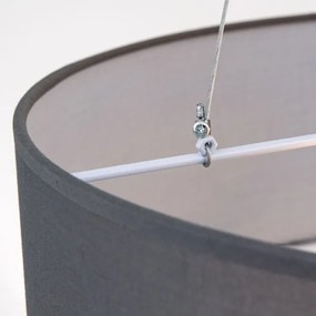 Orion HL6-1632/3Grau Závěsné svítidlo UFO šedé, průměr 50cm