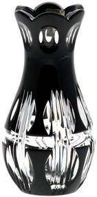 Váza  Lisette, barva černá, výška 128 mm