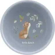 Little Dutch Dětská miska Forest Friends modrá