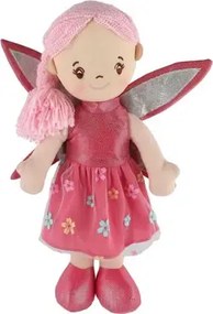TEDDIES Hadrová panenka víla Pivoňka 40 cm / Panenka / Textilní / od 3