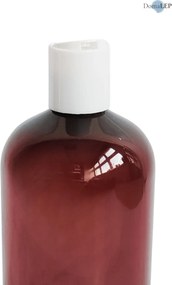 Dávkovač na mýdlo 500 ml hnědý s bílým DISC TOP BELA