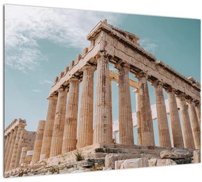 Skleněný obraz - Antický akropolis (70x50 cm)