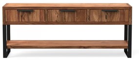 Massive home | Dřevěný tv stolek Grace z masivního palisandru 137cm - VÝPRODEJ MH1469X