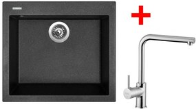 Sinks CUBE 560 Granblack+ELKA CU56030ELCL