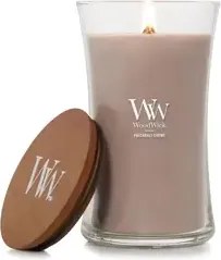 WoodWick Patchouli Créme váza velká