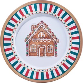 XMAS Podnos perníkový domeček 33 cm