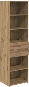 Vysoký bufet Artisanový dub 50 x 42,5 x 185 cm Kompozitní dřevo 3402642