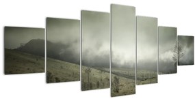 Obraz krajiny před bouři (210x100 cm)
