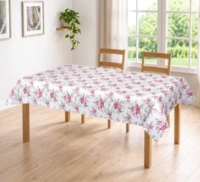 Bellatex Ubrus DITA 50x50 cm Růže Růžová,Bílá