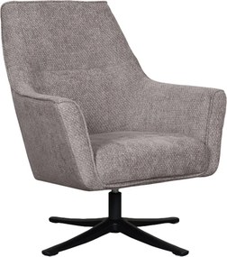 LABEL51 Designové otočné křeslo TOD šedé CM-55.027
