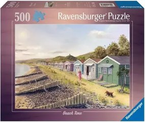 RAVENSBURGER Puzzle Čas na pláži / 500 dílků