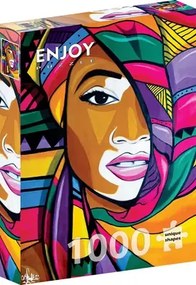 ENJOY Puzzle Africká kráska / 1000 dílků / od 14 let