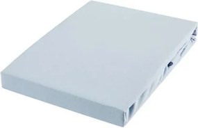 XXXLutz ELASTICKÉ PROSTĚRADLO, žerzej, modrá, 120-130/200-220 cm Novel - Prostěradla - 005054003716