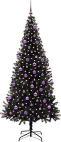 Vánoční stromeček Černá 210 cm PVC 3396493