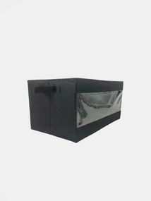 Sinsay - Skládací úložný box s průhlednou stěnou - černá
