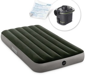 Nafukovací matrace 191x99x25 cm s elektrickou pumpou INTEX 64777