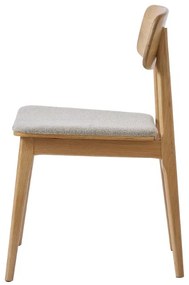 Designová jídelní židle Harper přírodní