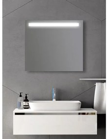 Amirro Luna Zrcadlo 80 x 70 cm s LED osvětlením s vypínačem, 902-012