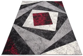 Moderní kusový koberec CHEAP K855A černý Rozměr: 140x200 cm