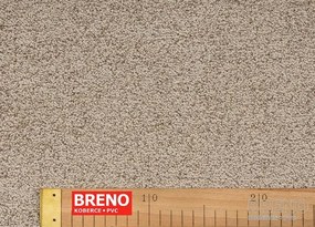 Breno Metrážový koberec RIO DE JANEIRO 925 béžový, šíře 400 cm, Béžová