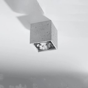 Sollux Lighting Stropní svítidlo VALDE beton
