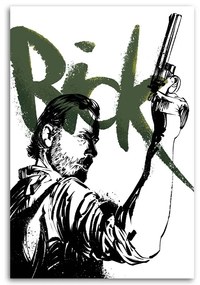 Gario Obraz na plátně Živí mrtví, Rick Grimes - Nikita Abakumov Rozměry: 40 x 60 cm