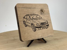Li-Go "Škoda rapid" lampa 19x19cm provedení povrchu: dub světlý