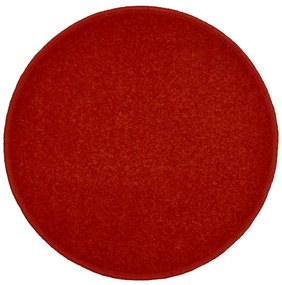 Vopi koberce Eton vínově červený koberec kulatý - 100x100 (průměr) kruh cm