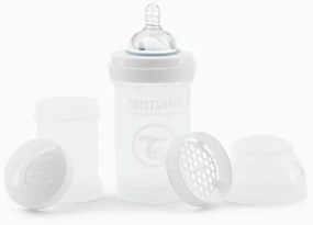 Twistshake Kojenecká láhev Anti-Colic 180 ml Bílá