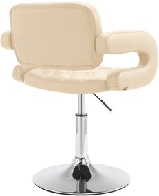 Židle Dublin lounger - Krémová