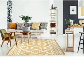 Koberec ECO SISAL BOHO MOROC Diamanty 22297 střapce - dvě úrovně rou