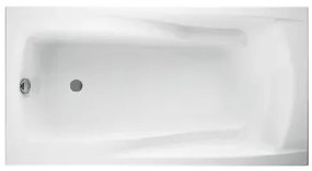 Cersanit Zen - Vana 160x85 cm, včetně nožiček, bílá S301-127