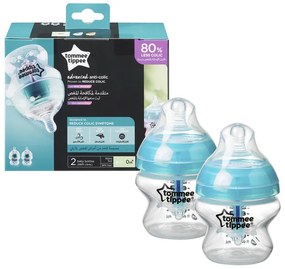 Tommee Tippee Kojenecká láhev C2N ANTI-COLIC 150 ml 2ks 0m+