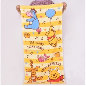 Dětský bavlněný ručník s pohádkovým motivem (60x120 cm) Varianta: Winnie