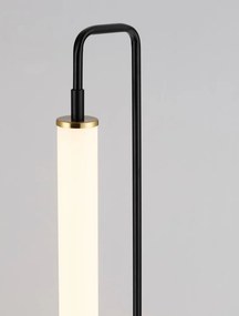 Bílá/matně černá kovová LED stolní lampa (výška 68 cm) Wetro – Nova Luce