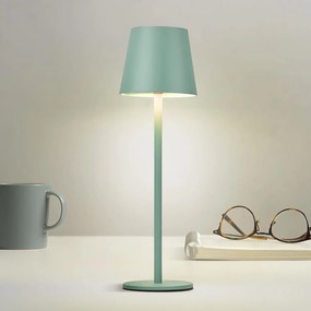 Toolight Toolight, dotyková LED noční stolní lampa 5W, 3 barvy světla, USB napájení, APP1368-T GREEN, světle zelená, OSW-08630